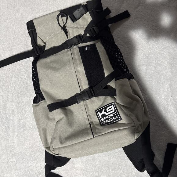 K9 Sport Sack | Dog | K9 Sport Sack Dog Carrier Backpack Sz Small Gray ...